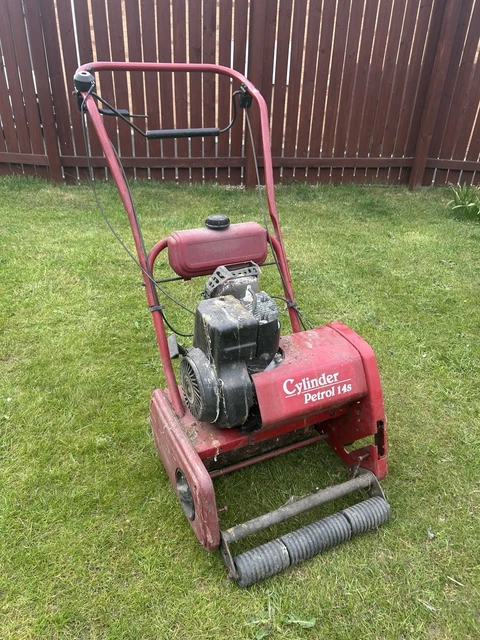QUALCAST 35S SUFFOLK Punch 14s petrol Cylinder Lawn Mower £16.32 ...