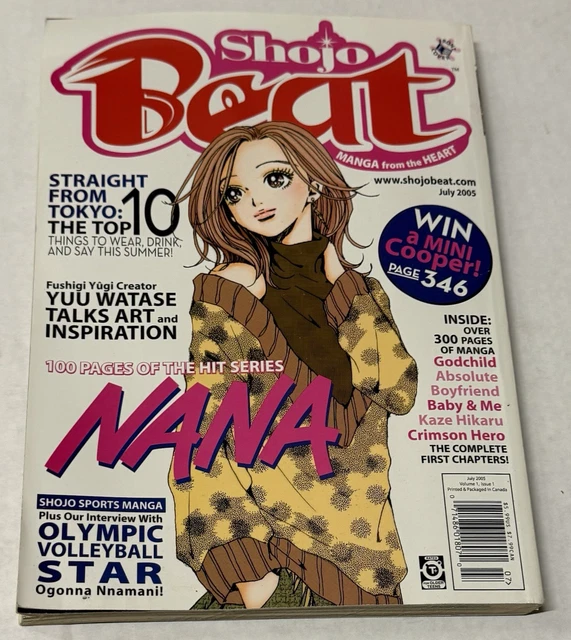 SHOJO BEAT MANGA Magazine July 2005 Nana English Viz Media £15.03 ...