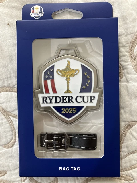 2025 RYDER CUP Golf Bag Tag Bethpage Black die cut metal new $63.20 ...