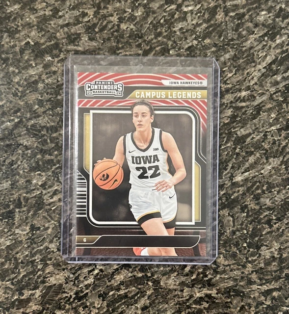 2024 PANINI CAITLIN Clark Collection Campus Legends #CL2 cible rouge ...