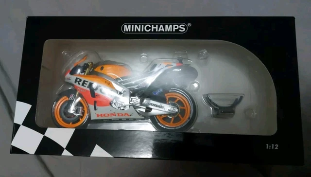 MINICHAMPS 1/12 HONDA RC213V Repsol Honda Team Marc Marquez Moto GP ...