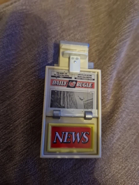 RARE VINTAGE SPIDERMAN Daily Bugle Miniature Newspaper Box £4.99 ...