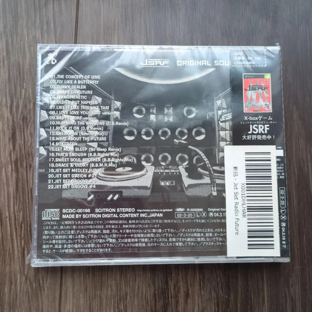 SEGA JET SET Radio Future Soundtrack Game Music CD Japan Rare OST £29. ...