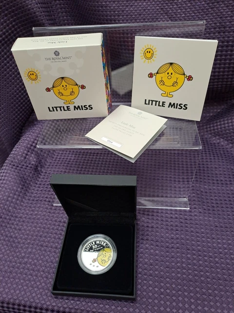 CELEBRATING 50 YEARS Of Mr Men Little Miss Coint From Royal Mint Sa1 Cg ...