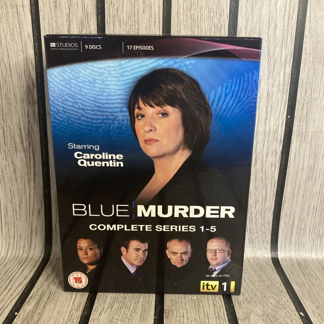 BLUE MURDER - Series 1-5 - Complete (Box Set) (DVD, 2010) £9.99 - PicClick UK
