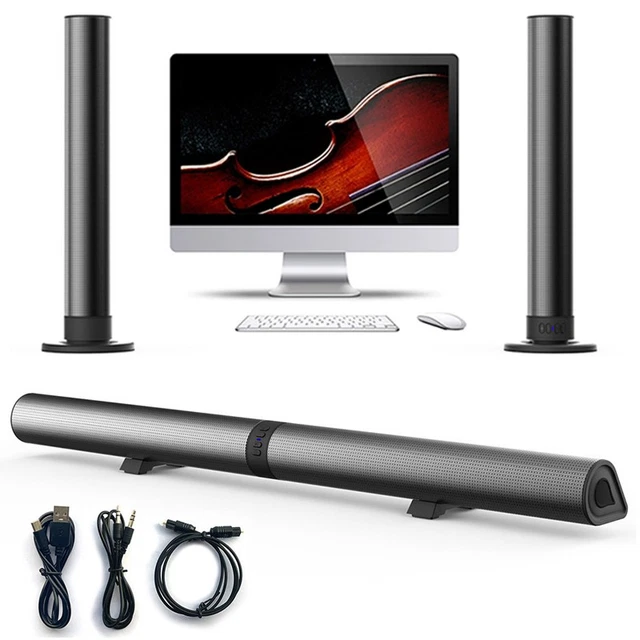 SURROUND SOUND BAR 4 Speaker System e £32.99 - PicClick UK