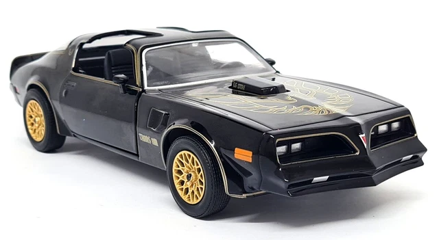 GREENLIGHT 1/24 - Pontiac Firebird Trans Am 1977 bandit noir ! Modèle ...