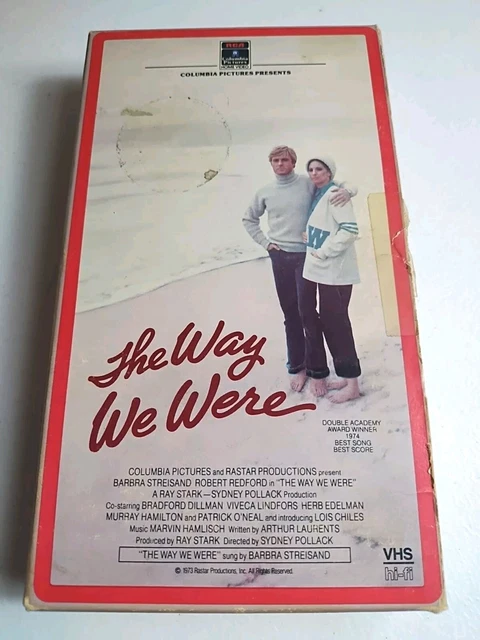 THE WAY WE Were VHS 1985 Robert Redford Barbra Streisand Movie Vintage ...