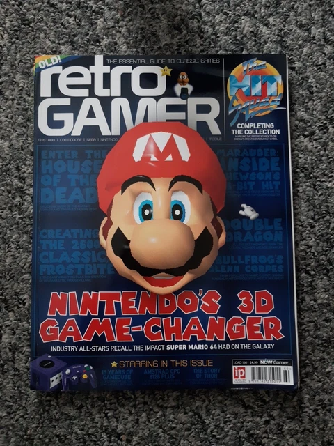 RETRO GAMER MAGAZINE Load 160 - Super Mario 64, Gamecube, Amstrad £6.99 ...