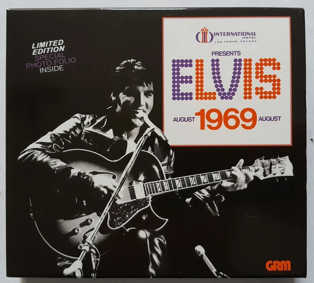 ELVIS PRESLEY ORIGINAL 3 CDs import - Elvis 1969 in Person - box set 3 ...