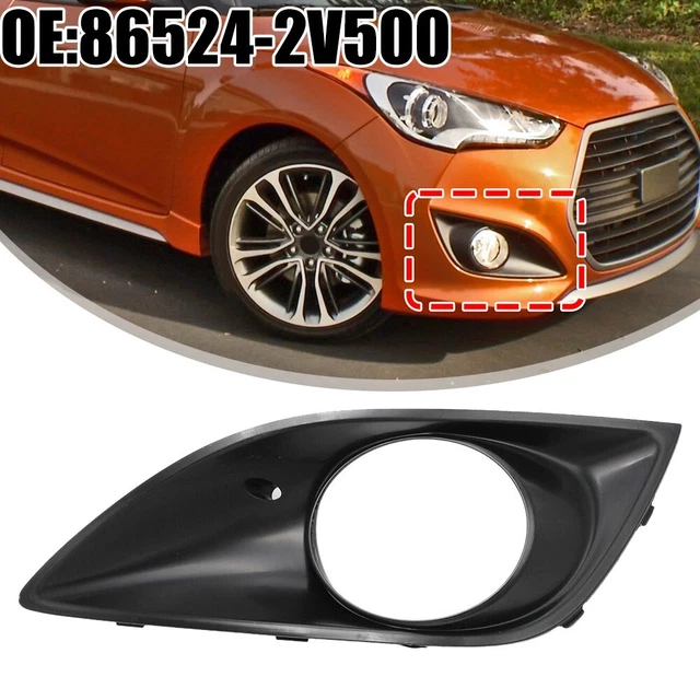 RIGHT FRONT FOG Light Bezel for Hyundai Veloster 2013 17 OEM 86524 ...