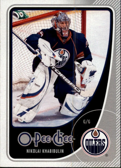 CARTE DE HOCKEY 2010-11 O-Pee-Chee Oilers #461 Nikolai Khabibulin EUR 1 ...