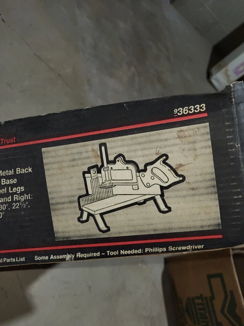 VINTAGE SEARS CRAFTSMAN Miter Box Model 9-36333 $79.99 - PicClick