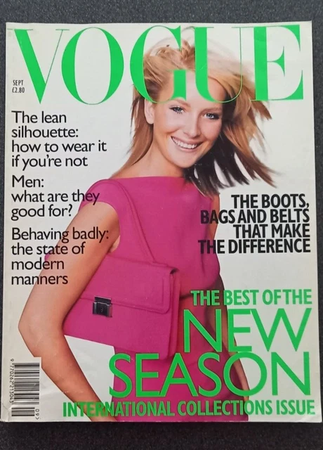 VINTAGE VOGUE UK Magazine: September 1996 - Georgina Greville £12.00 ...