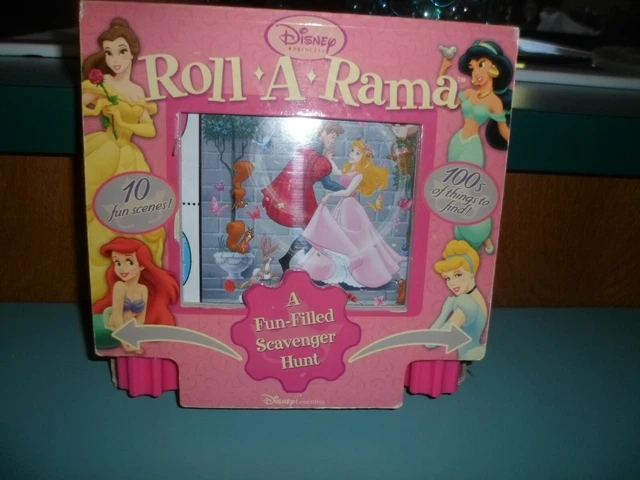DISNEY LEARNING ROLL A Rama Disney princess a fun filled scavenger hunt ...