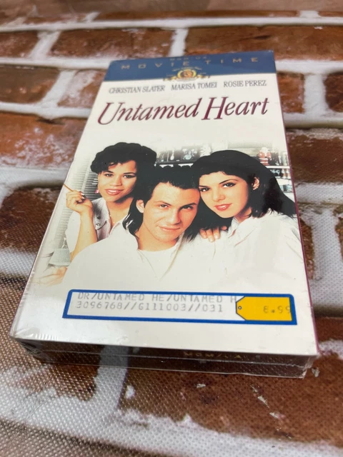 UNTAMED HEART - VHS Tape 1997 Sealed MGM Christian Slater, Marisa Tomei ...
