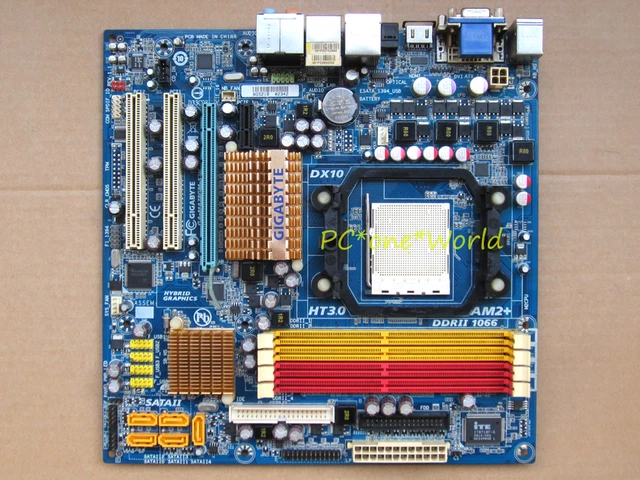 GIGABYTE GA-MA78GM-S2H V1.0 motherboard Socket AM3/AM2+/AM2 DDR2 AMD ...