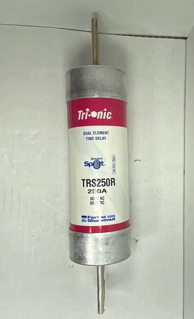 FUSIBLES SPOT INTELLIGENTS Ferraz Shawmut Trs250R 250 Amp 600V Rk5 Time ...
