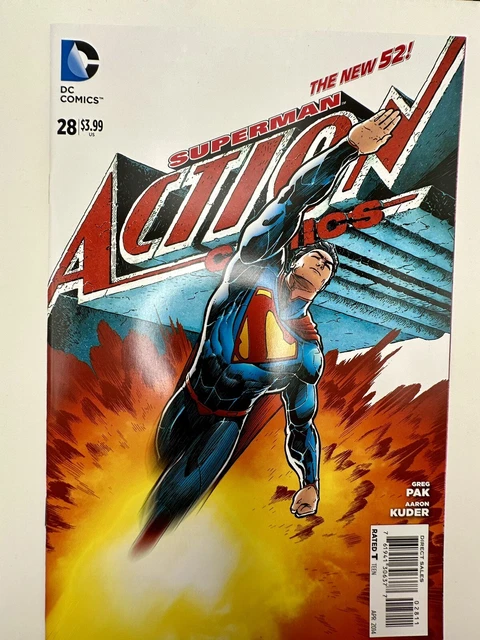 ACTION COMICS VOL.2 #28 2014 DC The New 52 Superman bande dessinée Greg ...