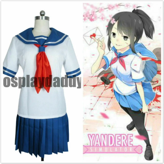 HOT JK YANDERE Simulator Ayano Aishi Yandere-chan School Uniform ...