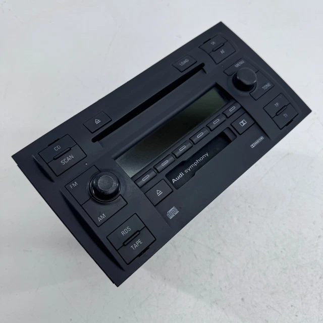 AUDI S3 8L Stereo Head Unit Radio Cd Player Kassette Band Audio 00-03 EUR 69,02 - PicClick DE