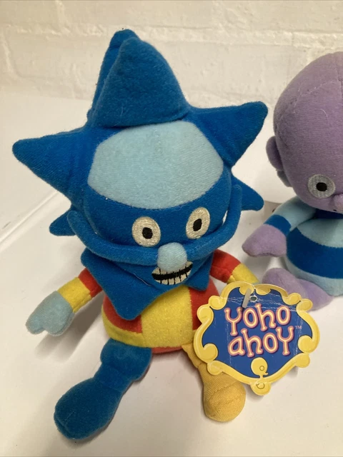 3 X YOHO Ahoy Plush Soft Toy 6” ‘Poop, Bilge, Swab’By Tomy BBC Cbeebies ...