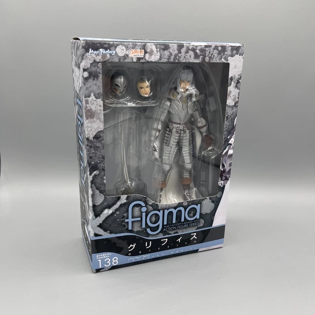 MAX FACTORY BERSERK Griffith Action Figure Figma #138 Used RARE UK IN ...