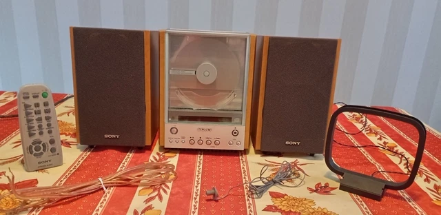 SONY CMT-EX1 COMPACT Stereo System & Speakers - Year 2000 Excellent ...