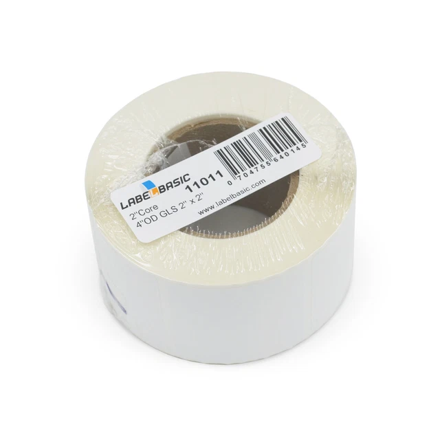 LABELS FOR PRIMERA LX500 Printer 2" x 2" 550 Glossy Labels Per Roll $27 ...