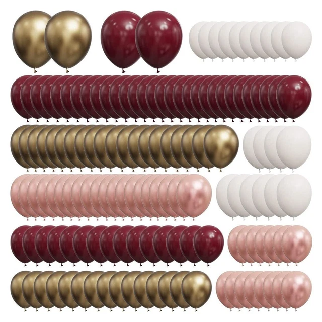 5& BURGUNDY 18& Balloon Garland Arch Kit Balloon Chain Gold Party ... 5& BURGUNDY 18& Balloon Garland Arch Kit Balloon Chain Gold Party ...
