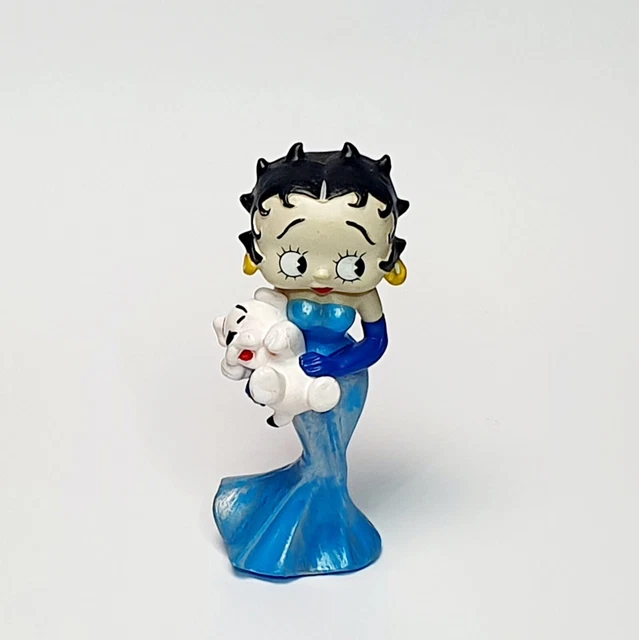 ANCIENNE FIGURINE BETTY BOOP PVC Chien PLASTOY Ex État No Bully ...