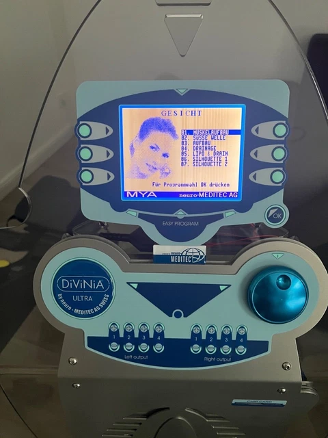 DIVINIA, ULTRASCHALL - Reizstromgerät zum Abnehmen, inkl. Massageliege ...