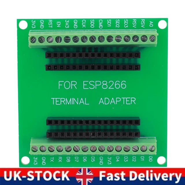 USEFUL ESP8266 BREAKOUT Board GPIO Expansion Board for ESP8266 ESP-12E ...