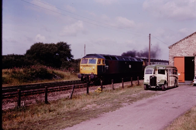 1980S BRITISH RAIL BR Diesel Electric Loco Railway Slide Ref 76 £2.00 ...