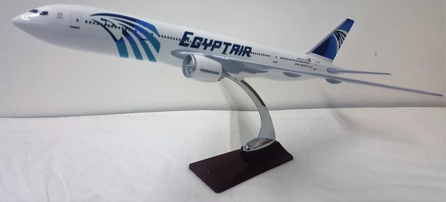 47CM BOEING 777 Egypt Air Airlines Aeroplane Model Airways Plane ...