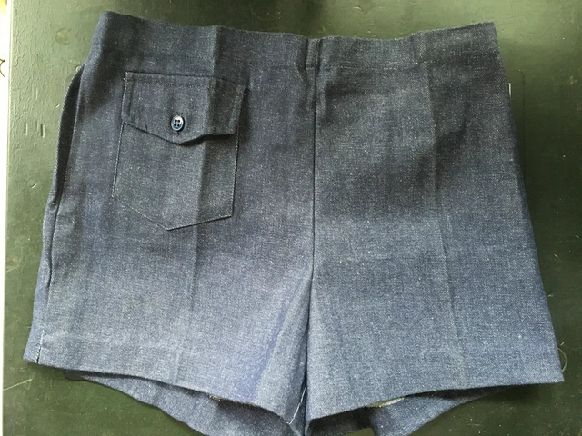 VINTAGE DENIM STUBBIES New Old Stock iconic 70s Australian work trade ...