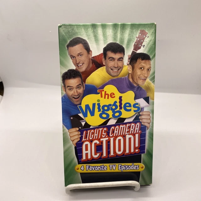 THE WIGGLES - Lights, Camera, Action (VHS, 2005) NEW SEALED by Hit ...