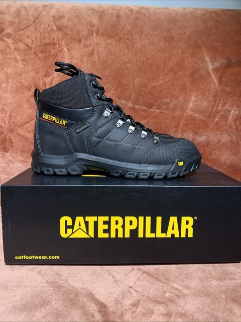 CATERPILLAR MEN THRESHOLD Waterproof Steel Toe Work Boot Sz 10 W £62.99 ...