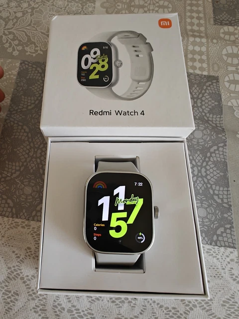 XIAOMI REDMI WATCH 4 - Silver Gray EU EUR 65,00 - PicClick IT