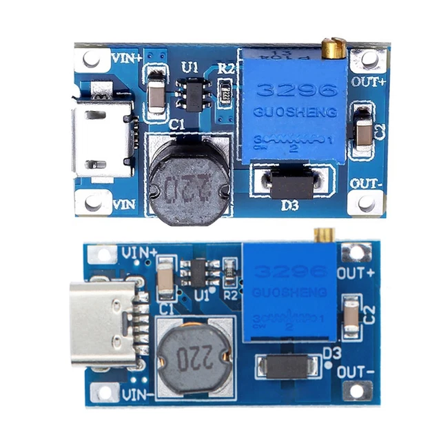 BOOST MODULE 2A 2/24V Boost To 5/9/12/28V DC Voltage Regulator MAX ...