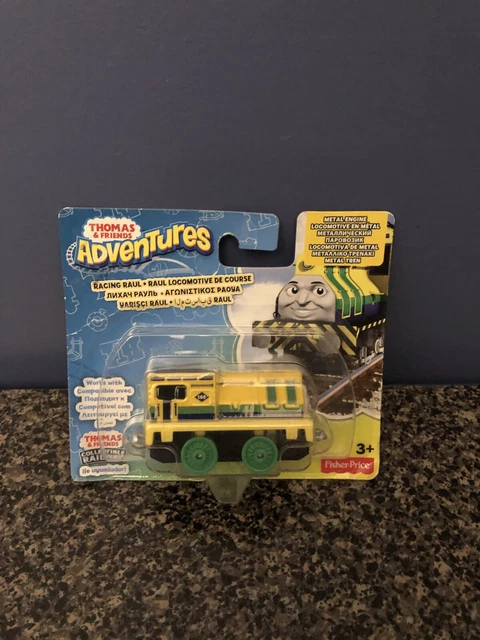 NEW THOMAS & Friends Fisher-Price Adventures Racing Raul Metal Engine ...
