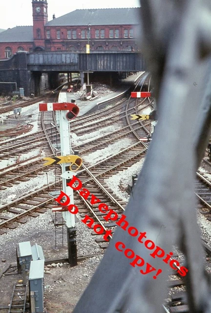 ORIGINAL 35MM Slide Diesel /Steam Train / Engine Railway LYR Signals ...