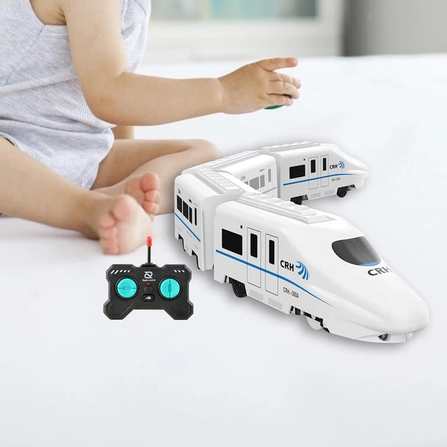 RC HIGH SPEED Rail Train Toy with Light and Sound RC Train £16.97 ...