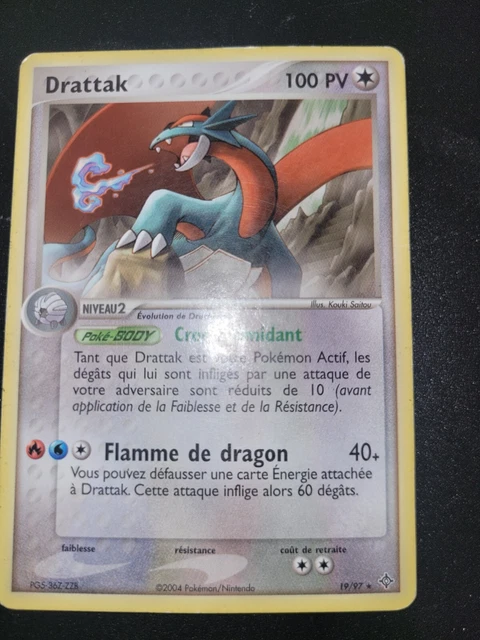 CARTE POKEMON DRATTAK 19/97 Rare Bloc EX DRAGON FR EUR 5,00 - PicClick FR
