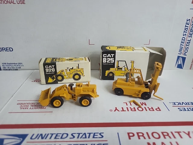 NZG CATERPILLAR CAT 920 Wheel Loader No. 112 diecast Germany 1/87 ...