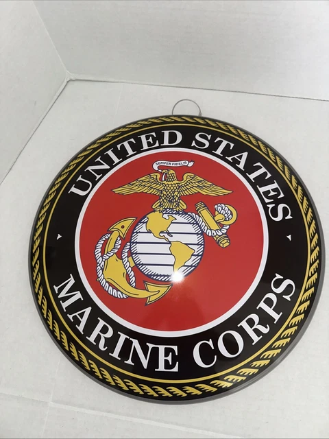 NEW USMC METAL Sign 16 X 16 $24.99 - PicClick