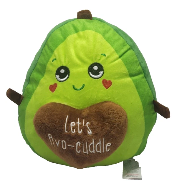 AVACADO LETS AVO Cuddle 9"cuddly Plush Soft Toy Valentines Lover Wife Gift £12.99 - PicClick UK
