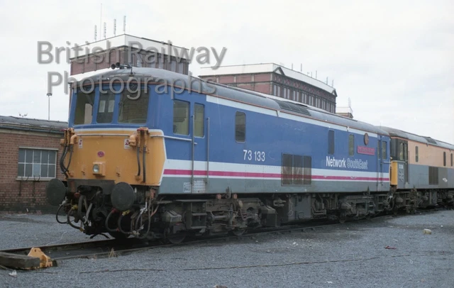 35MM NEGATIVE BR British Railway Electric Loco Class 73 73133 Stewarts ...