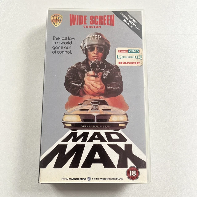 MAD MAX VHS Wide Screen Version £6.99 - PicClick UK