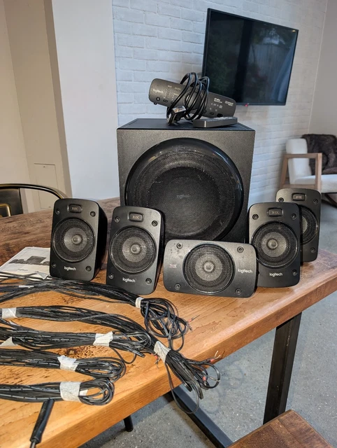 LOGITECH Z906 5.1 Surround Speakers - Great condition £125.50 - PicClick UK